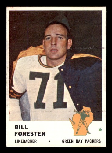 1961 Fleer Football #97 Bill Forester EX *e1 | eBay
