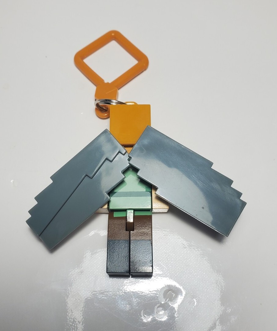 Minecraft Series 2 Alex Keychain Clip-On 3" | eBay