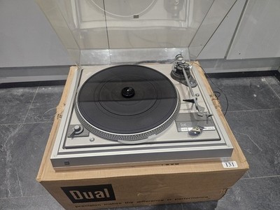 Dual CS 505-1 Turntable + Shure N97EJ ERA IV cartridge & Original Box ...