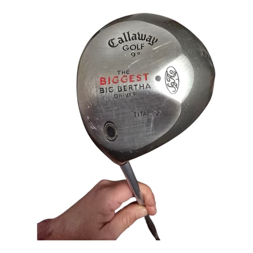 Callaway The Biggest Big Bertha Titanium Driver with a 9° loft BB UL ...