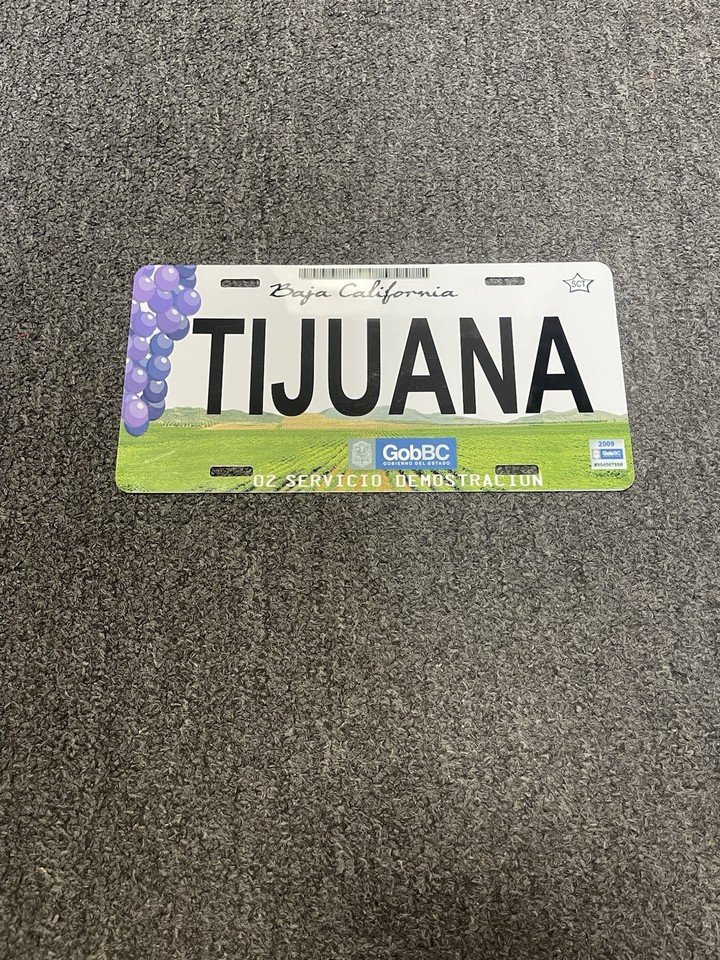 Tijuana License Plate | eBay