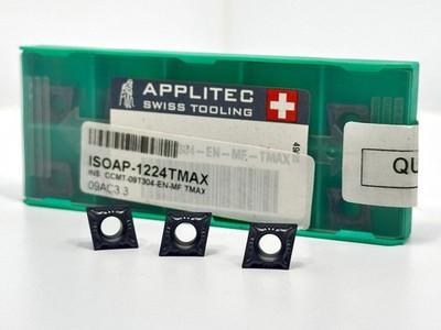APPLITEC CCMT-09T304-EN-MF TMAX | New Carbide Inserts | 13pcs | eBay