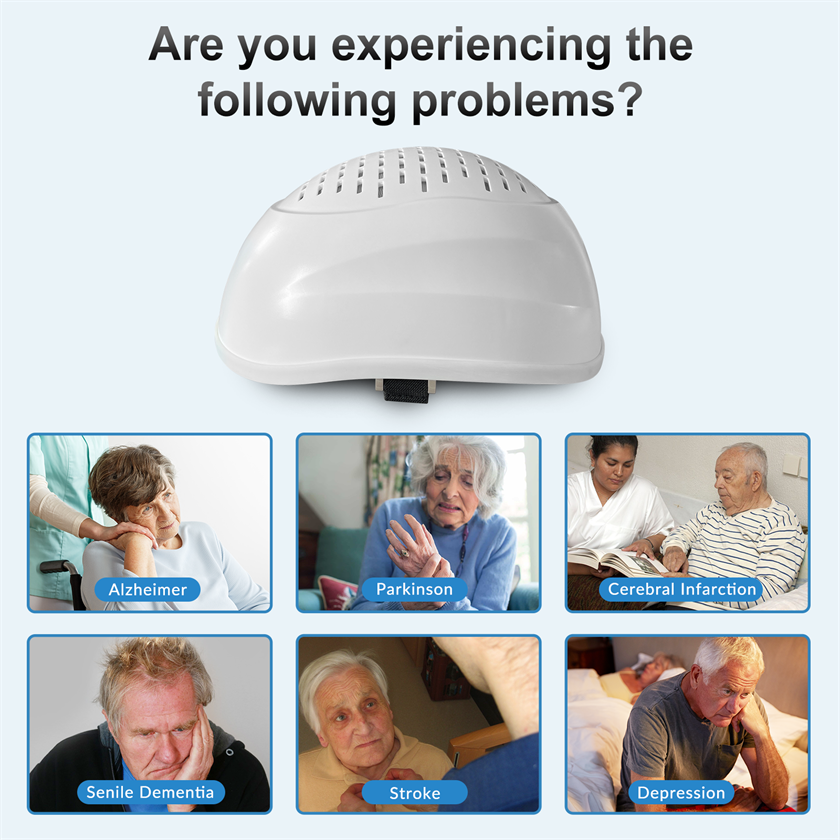 1070nm Brain PBM Neurofeedback Light Therapy Device for Mental Illness ...