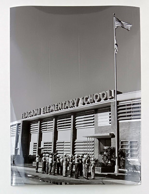 1959 Miami FL Flagami Elementary School Patrol American Flag Pledge ...
