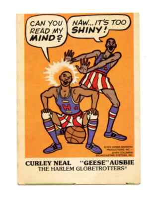 1974 Wonder Bread Magic Trick Card Hanna-Barbera Curley Neal Geese ...