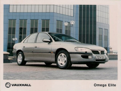 Vauxhall Omega Elite Saloon 1994 Original UK Market Press Photograph ...