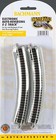 BACHMANN N Scale EZ Reversing 11.25 Curve (6) Nickel Silver Train Track ...