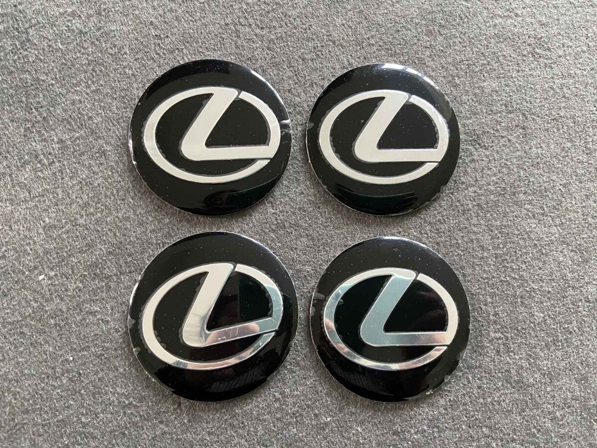 Lexus Wheel Center Cap Seal 56.5 Set of 4 Aluminum Car Sticker ...