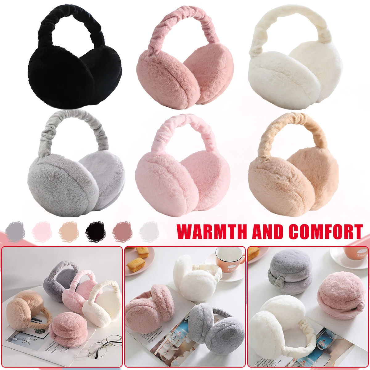 Winter Earmuffs Women