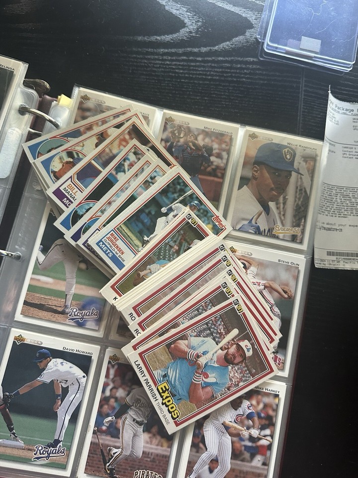 Huge Vintage Baseball Card Lot; 1000+ Cards; Possible HOF or Rookies ...