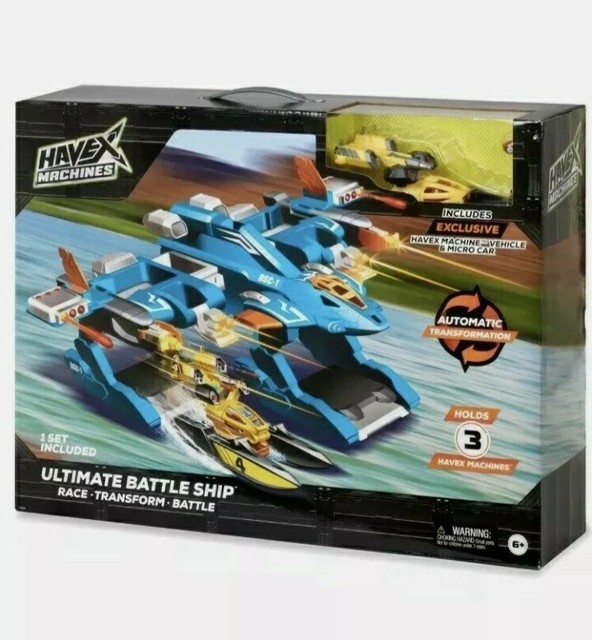 Little Tikes HAVEX Machines Ultimate Battle Ship for sale online | eBay