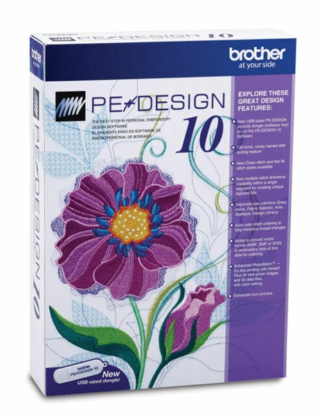Brother PE-Design 10 - Digitizing Embroidery Software online kaufen | eBay