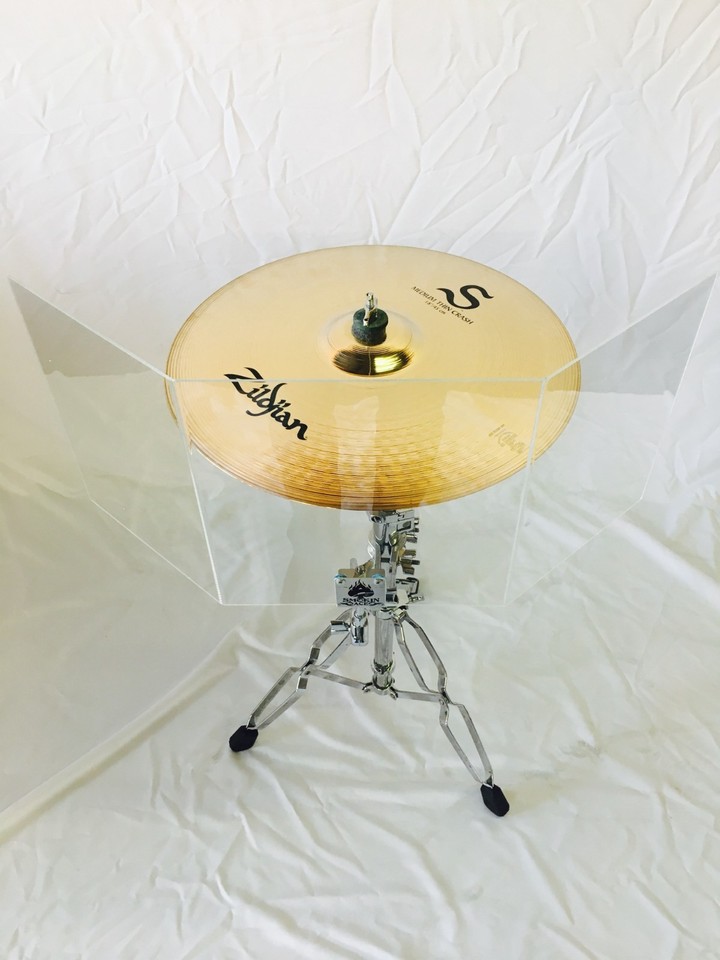 NEW!!! DRUM / CYMBAL SHIELD FOR CYMBALS UP TO 24" - Decrease Volume Up ...
