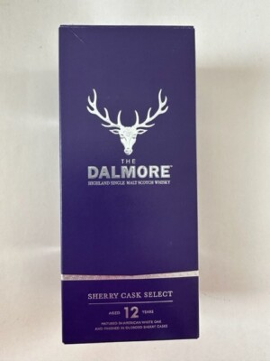 Dalmore 12 YEARS Scotch Whisky Empty 750ML Bottle & Box | eBay
