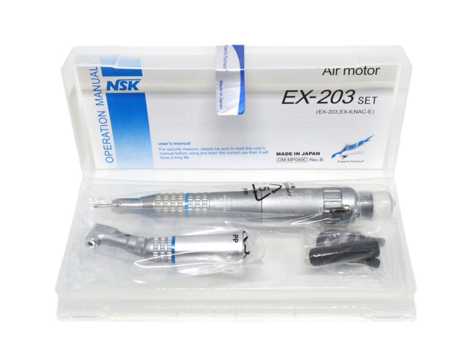 NSK Style Dental Slow Low Speed Handpiece Kit Ex-203c Set E-type 2h for ...