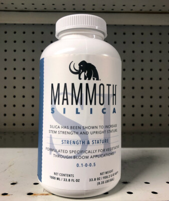 Mammoth SILICA si Vegetative and Bloom Growth, 1L (1000mL/QUART) | eBay