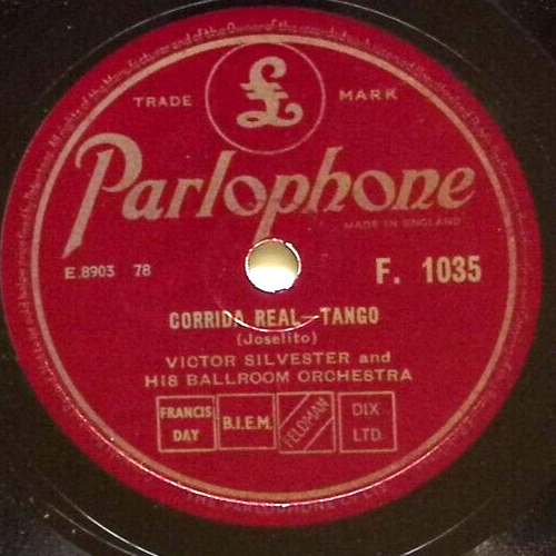 VICTOR SILVESTER VIOLETTA / CORRIDA PARLOPHONE RECORDS UK 78 RPM 536 | eBay