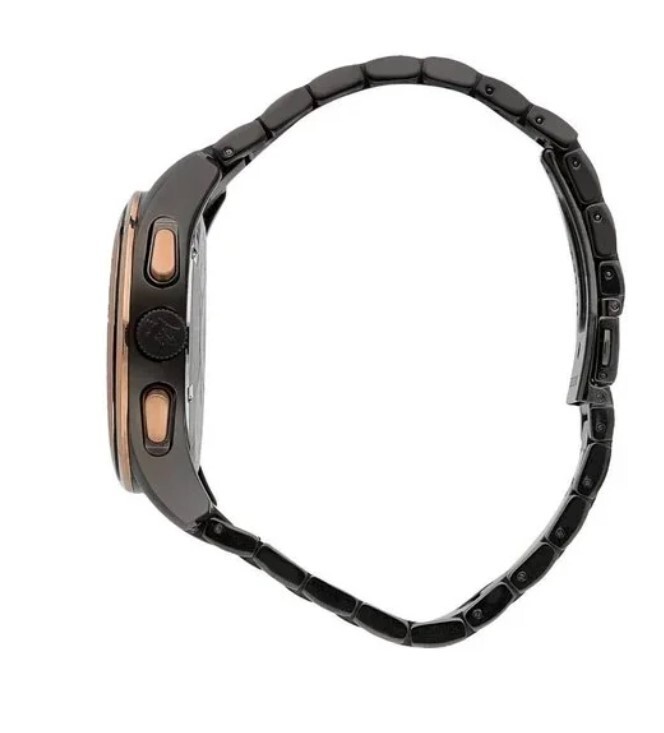 Maserati Traguardo Chronograph Black Dial Black Strap Mens Watch ...