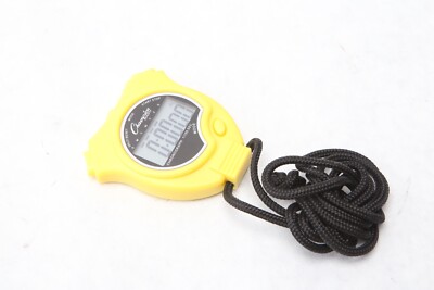 Yellow Champion Sports Stop Watch 12 to 20 Hour System A51a | eBay