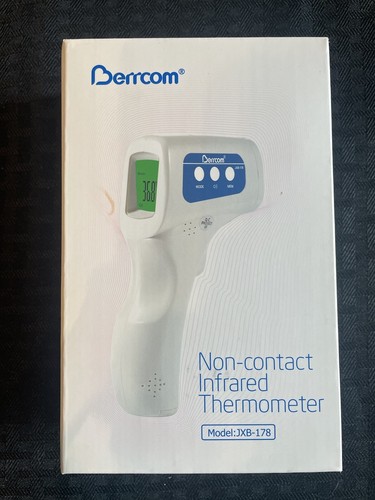 Berrcom Digital Non Contact Infrared Forehead Thermometer Contactless ...