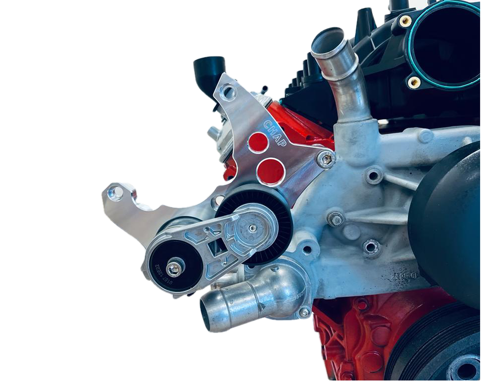 LS R4 AC Bracket LQ LS2 LS3 LS6 Vortec A/C Truck 2 Circles + tensioner ...