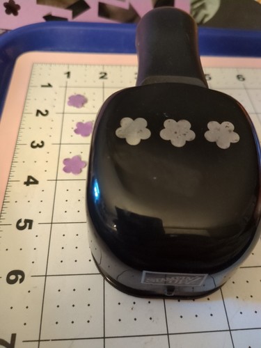 Used Stampin Up Retired Punch Paper Shapers Flowers Trio Wedding Get ...