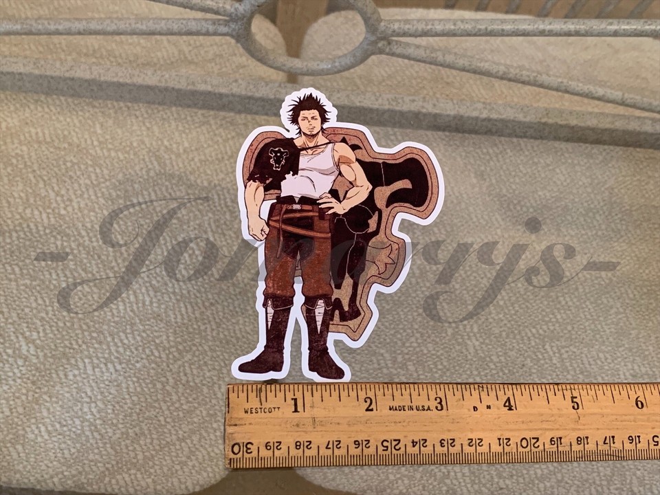 Black Clover - Anime - Yami Sukehiro Sticker Vinyl Decal Custom manga ...