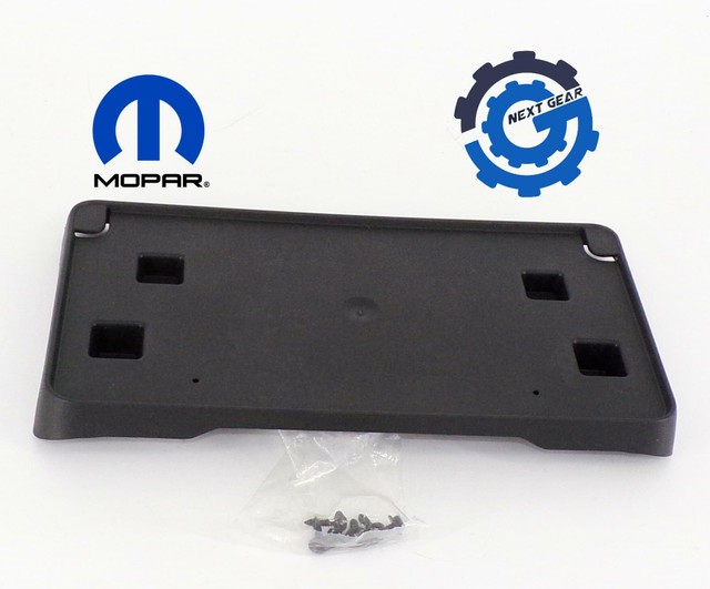Genuine Front Mopar License Plate Kit 68202631AB for 2020 Dodge Charger ...