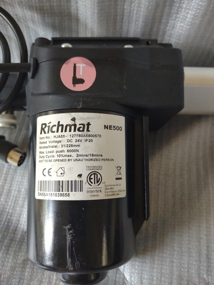 richmat HJA58 ne500 Adjustable Bed Motor TESTED | eBay