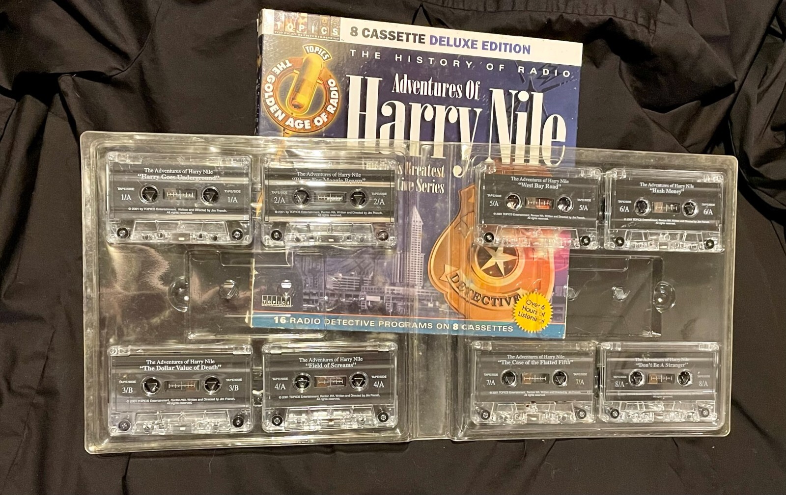 TOPICS "The Adventures of Harry Nile" Audiobook - 8 Cassette Deluxe ...