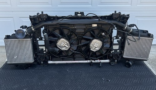 2019-2024 3.0L 2.9L Porsche Cayenne Condenser Radiator Core Support ...