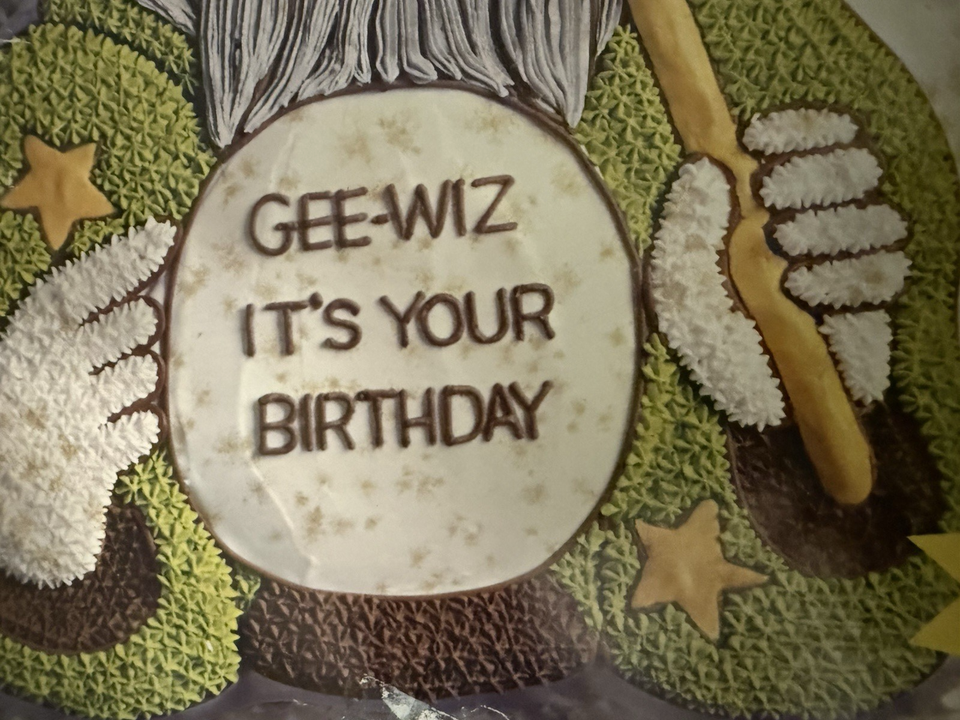Wilton Magic Wizard Cake Pan Dumbledore Sorcerer Fairy Princess Vintage ...