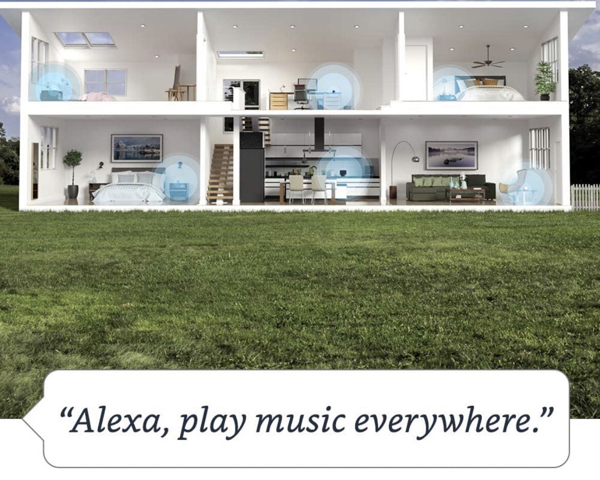 Amazon Echo 4th Generation Smart Speaker With premium sound smart home ...