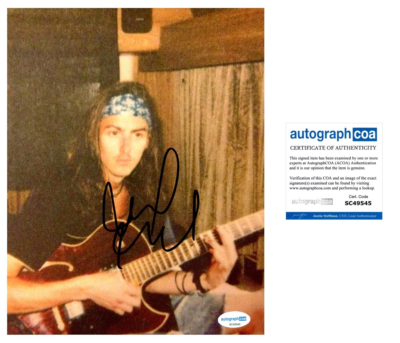 Mike McCready ‘Pearl Jam’ Guitarist Signed Autograph 8x10 Photo ACOA | eBay
