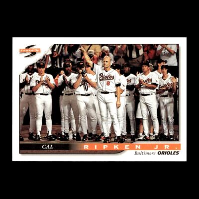 Cal Ripken Jr. 1995 Pinnacle Baltimore Orioles #60 R315H 13 | eBay