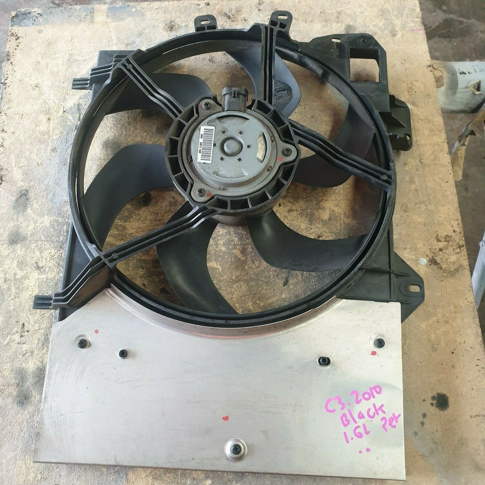 CITROEN C3 RADIATOR FAN A5 , 1.6L PETROL , 11/10-05/13 , 9682903980 ...