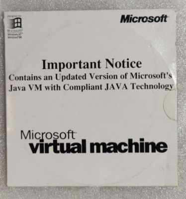 Microsoft Virtual Machine (PC, 1999) | eBay