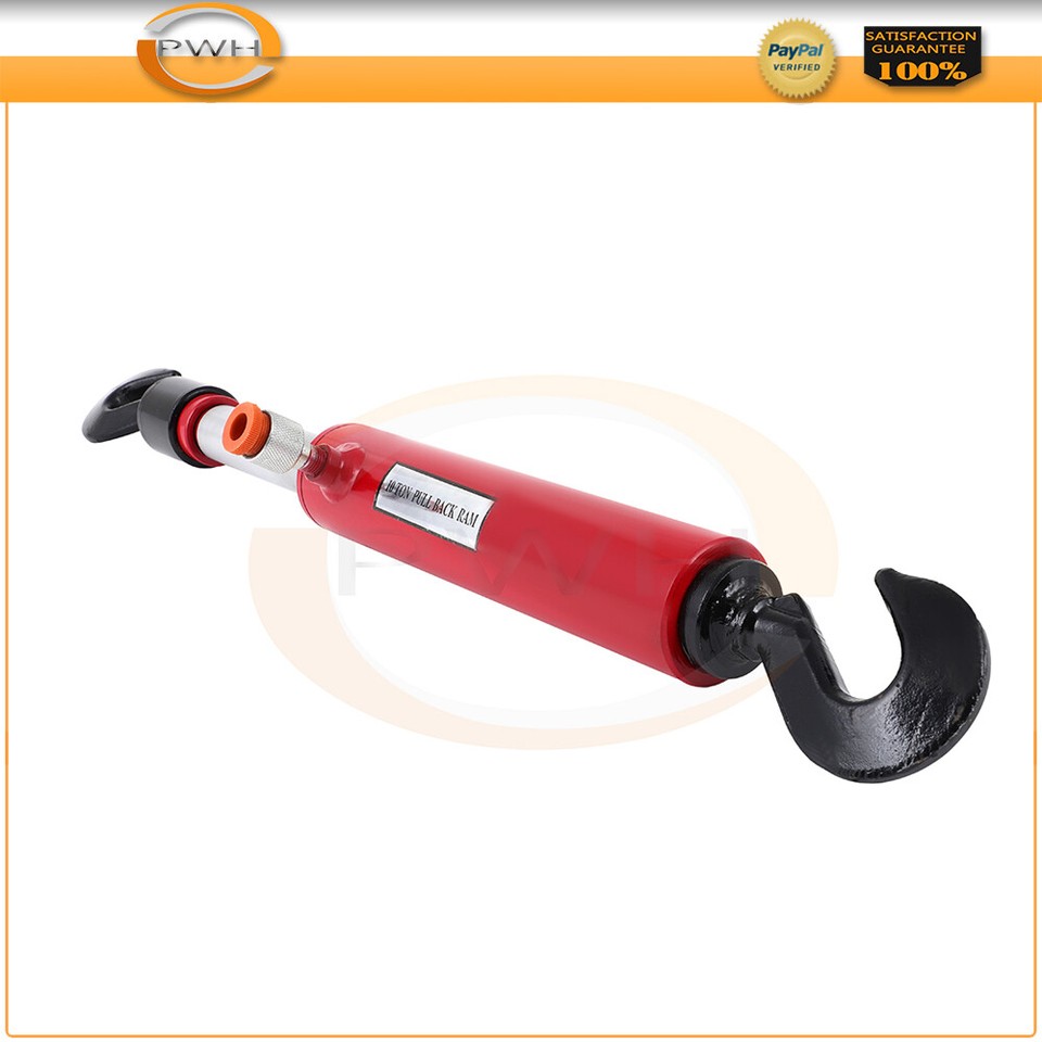 Hydraulic 10 Ton Porta Power Pull Back Ram Frame Machine Puller Body ...