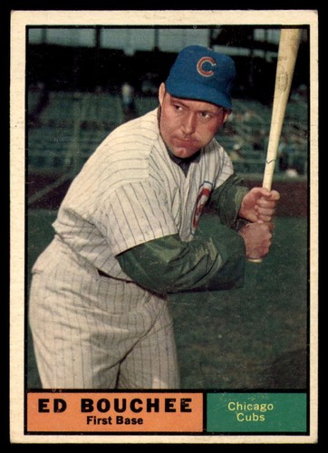 1961 Topps #196 Ed Bouchee Excellent+ Cubs ID:147379 | eBay