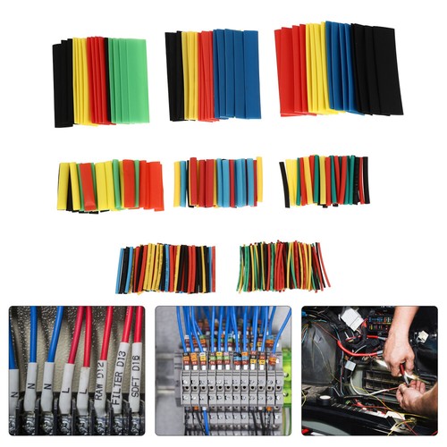 328 Pcs Wire Heat Shrink Electric Insulation Tube Tubing Kit Electrical ...