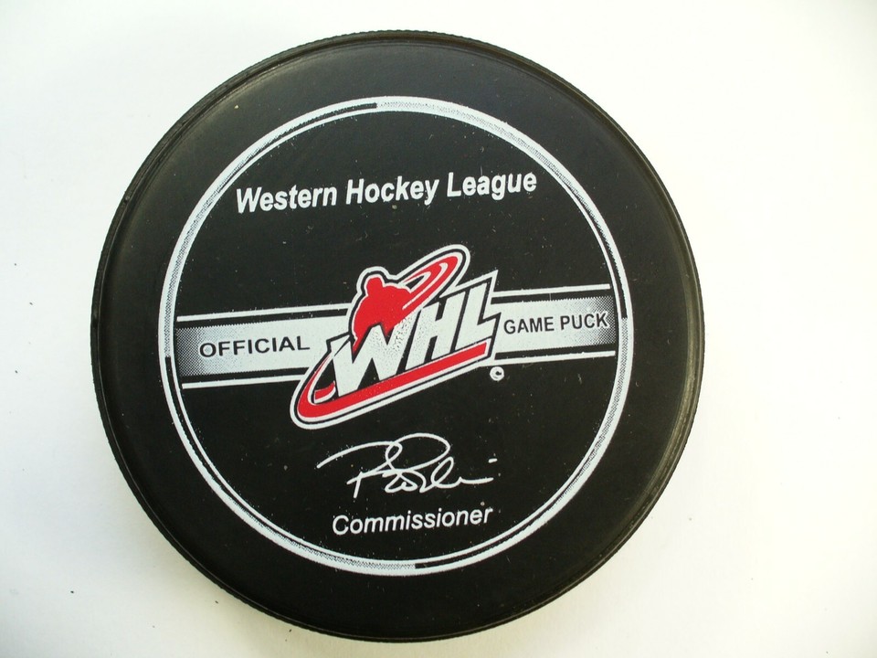 WHL Portland Winterhawks '14 Playoffs Official Game Hockey Puck Collect ...