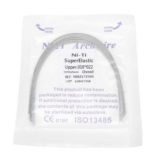 50pcs Orthodontic Rectangular Arch Wire Nickel Elastic Orthodontic Dob ...