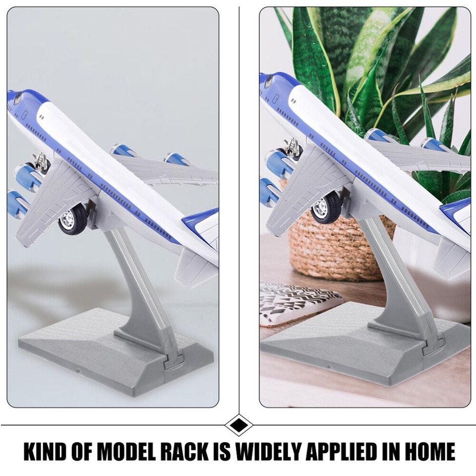 3Pcs Aircraft Model Stand Plastic Display Shelf Plane Airplane Holder ...
