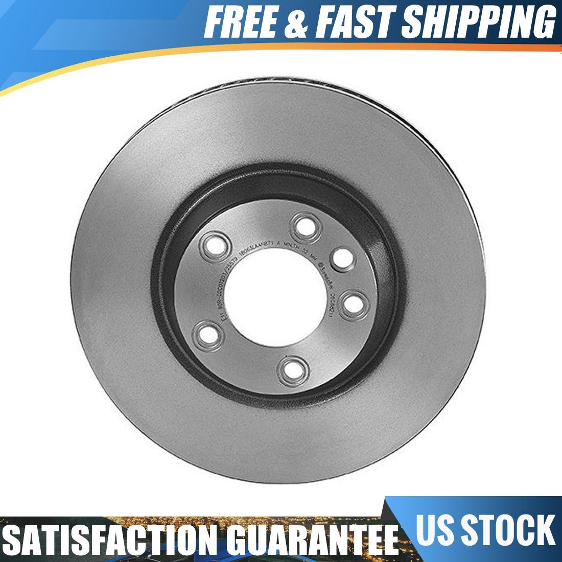 Front Disc Brake Rotor 1 Brembo For Audi Q7 2007 2008 2009 2010 2011 ...