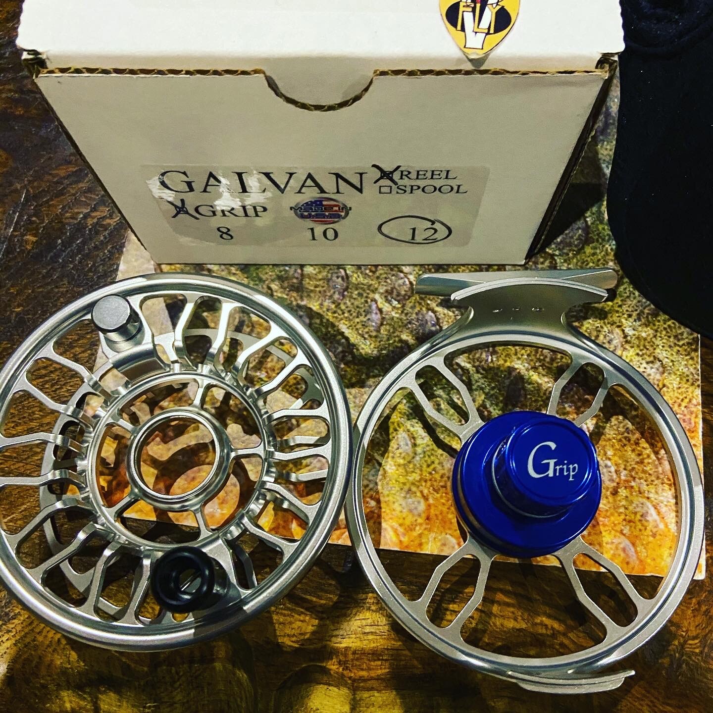 NEW Galvan Grip Sealed Drag Salmon & Saltwater Fly Reels & Spools 6 ...