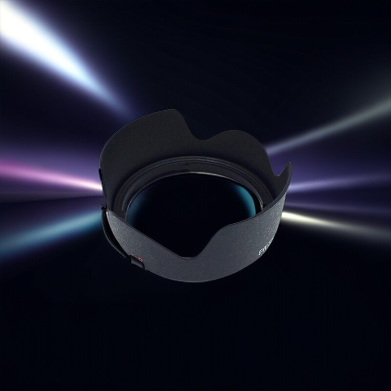 EW-73D Camera Lens Lens Cover Hood Shield- Professional Sun Blocker ...