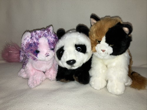 Webkinz Signature Calico, Signature Panda & Pom Pom Kitty. No Codes ...