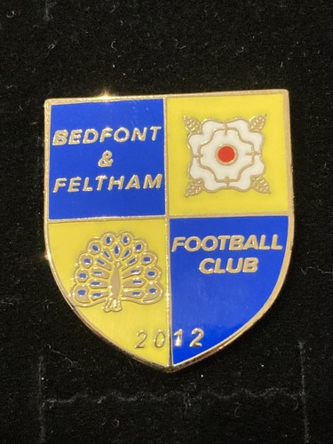 Bedfont & Feltham Fc Badge | eBay UK
