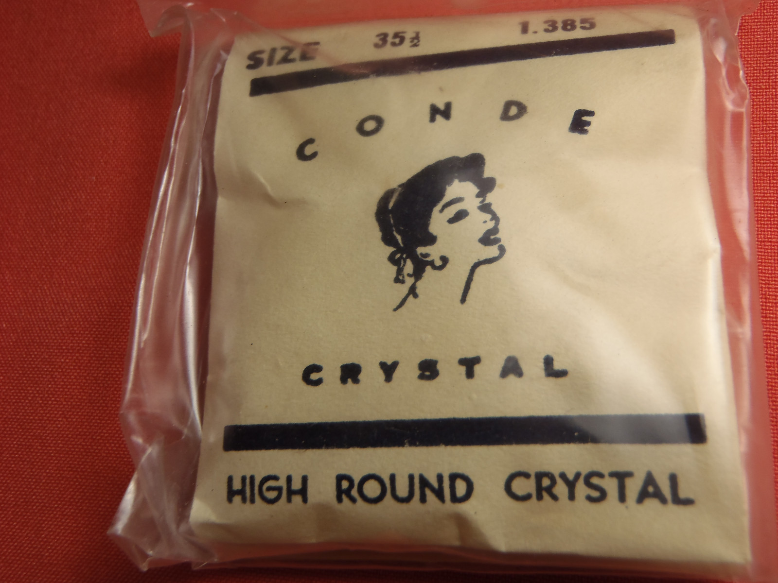 CONDE HIGH ROUND PLASTIC WATCH CRYSTAL 35.5MM OR 35 1/2MM NOS | eBay