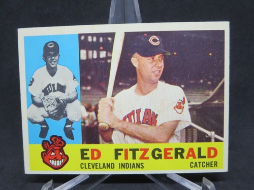 1960 Topps #423 Ed Fitzgerald Cleveland Indians VG | eBay